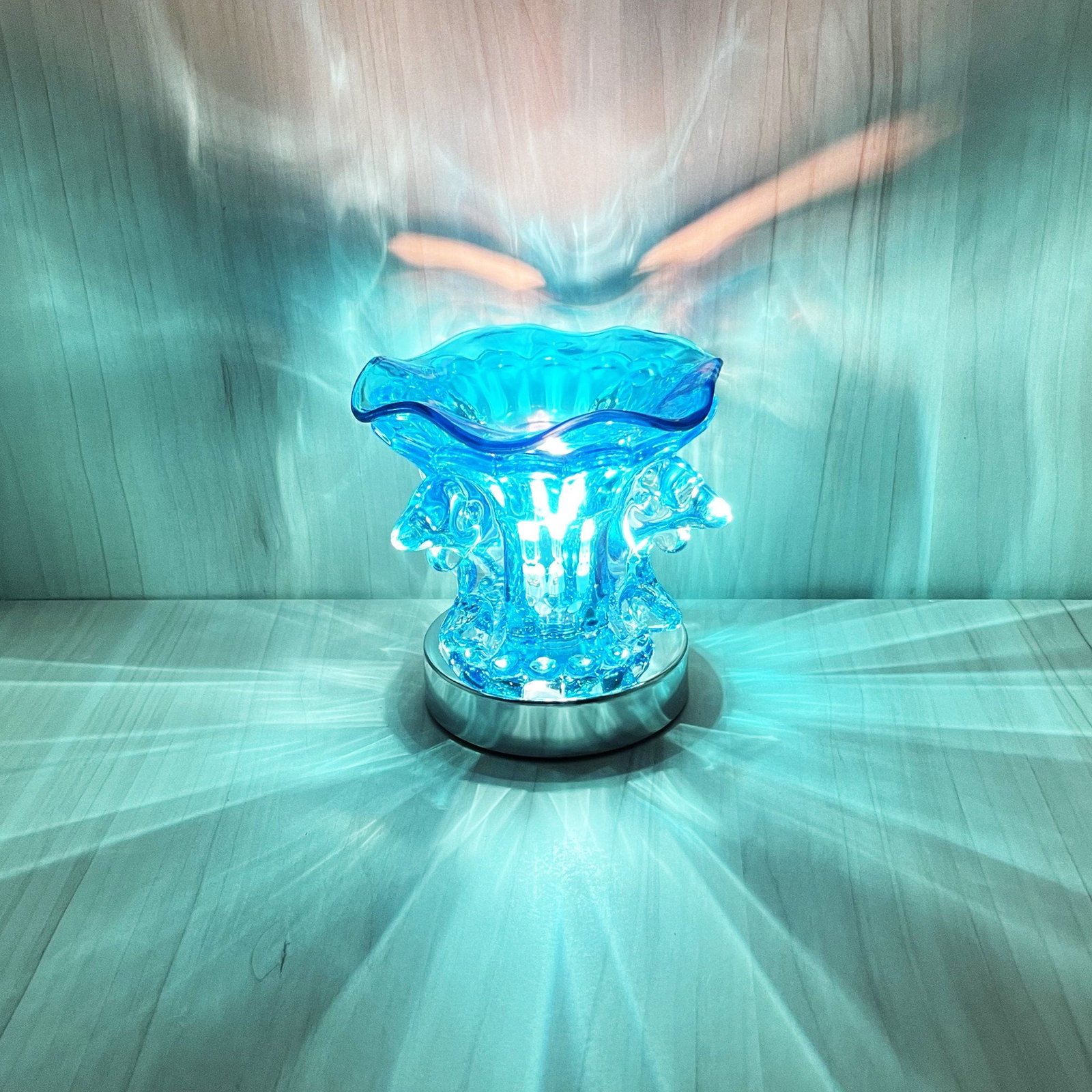 Pebetero eléctrico táctil de delfín